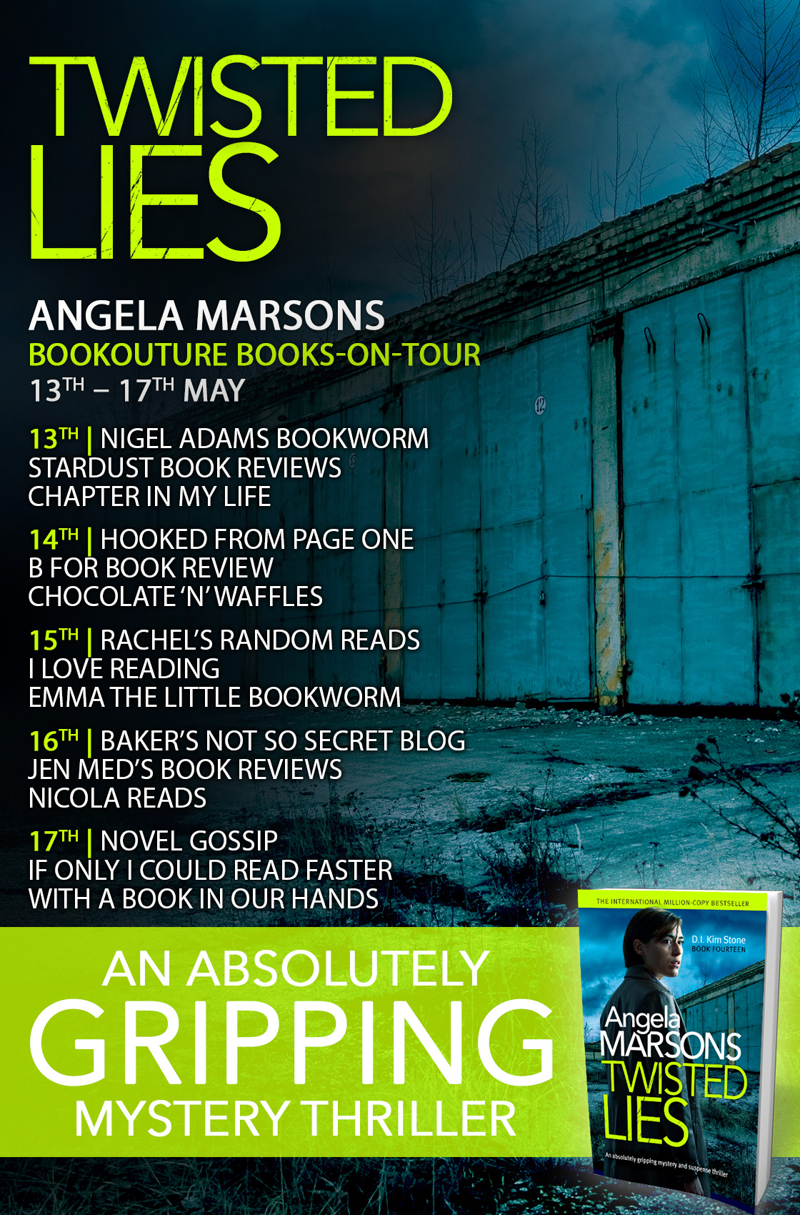 #BlogTour #BookReview Twisted Lies by Angela Marsons. @bookouture ...